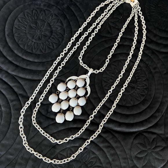 Trifari | Jewelry | Iconic Vintage Trifari Crown Waterfall Necklace In ...